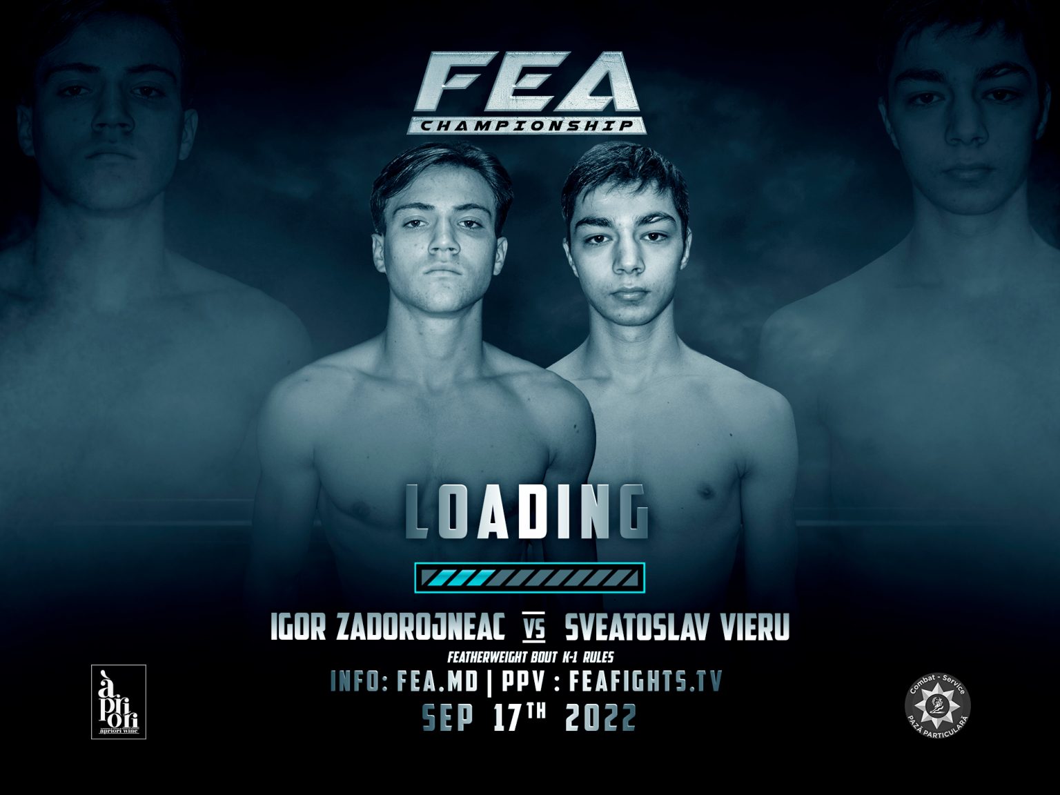 FEA CHAMPIONSHIP LOADING, K-1 Rules – Igor Zadorojneac against ...