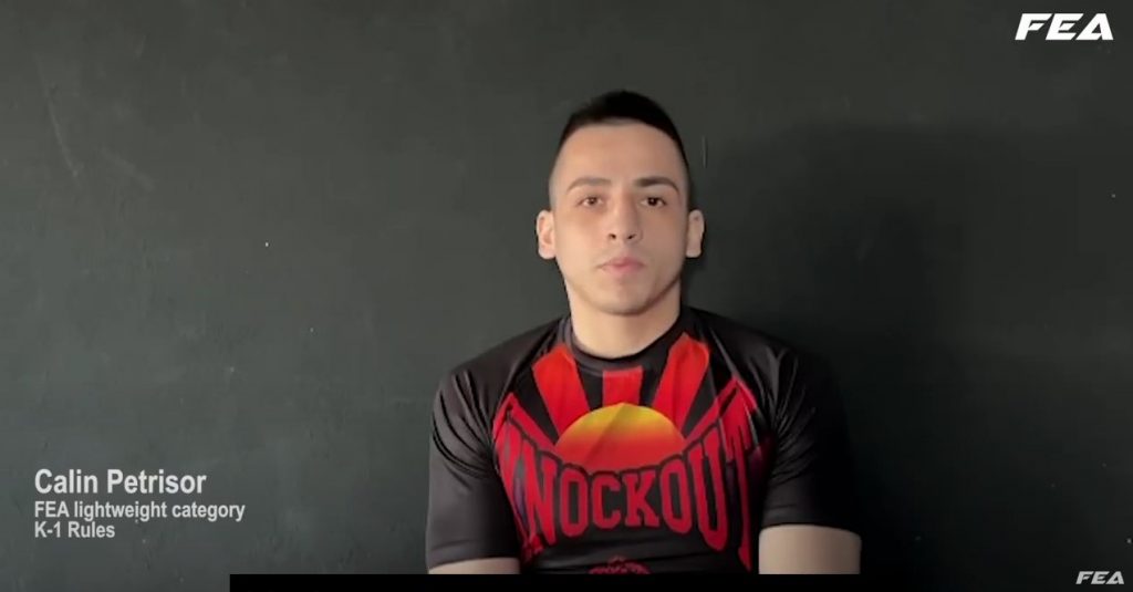 Calin Petrisor: «This is my first FEA fight. I think it’s one of the ...